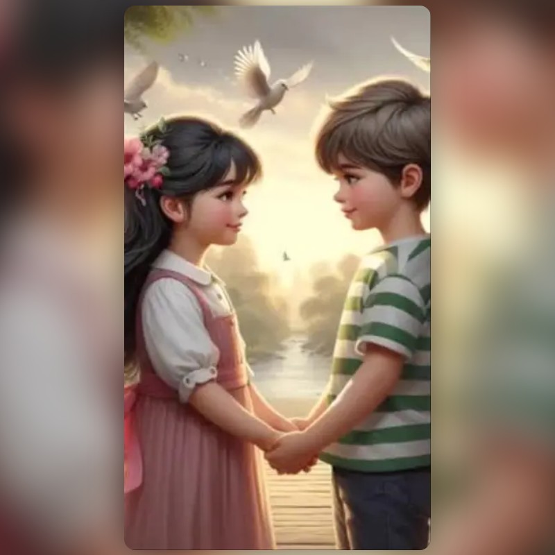 Cute Lover Lens by pReet ke #spotlight 💕 - Snapchat Lenses and Filters