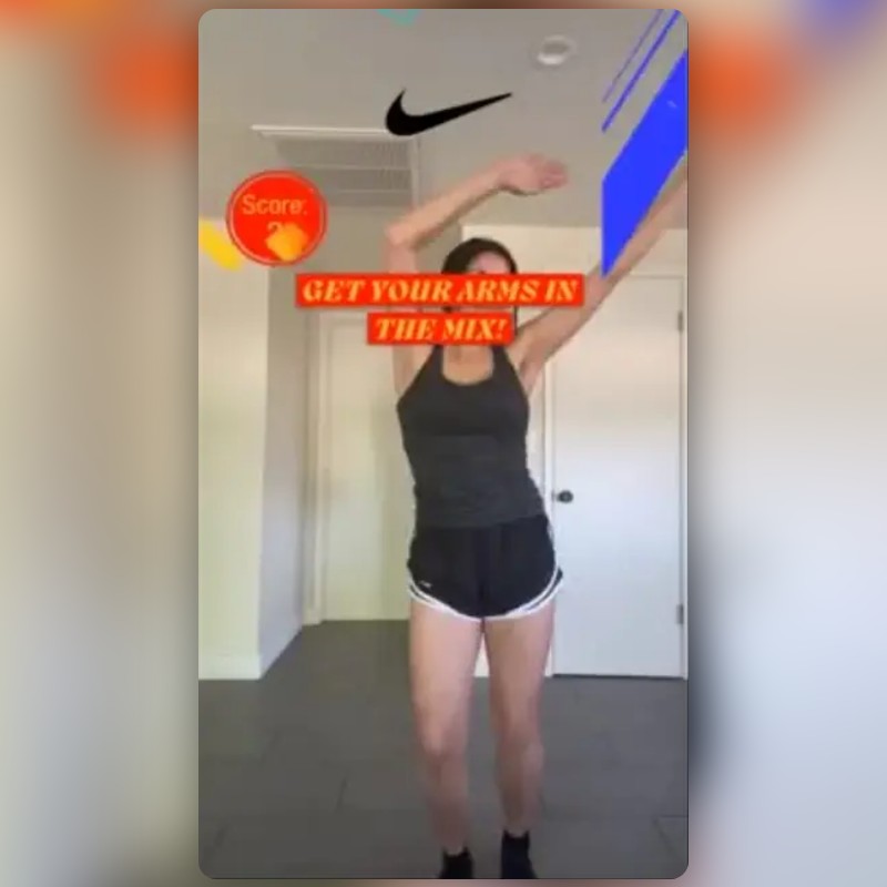 Nike Dance Lens by Nike - Snapchat Lenses and Filters