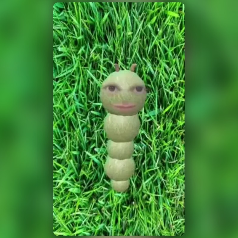Worm Lens by مستەر شوان - Snapchat Lenses and Filters