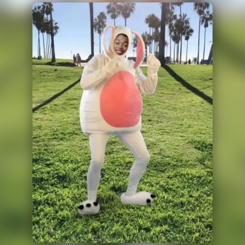Bunny Costume Filter by Snapchat | Snapchat Lenses