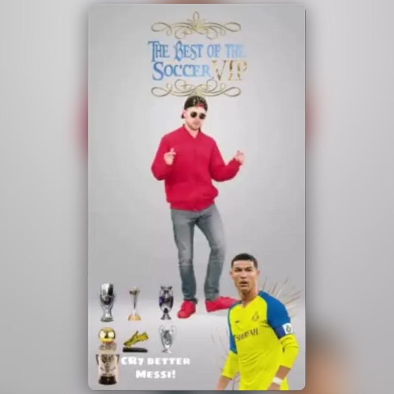 CR7 ronaldo Filter by Snapchat | Snapchat Lenses