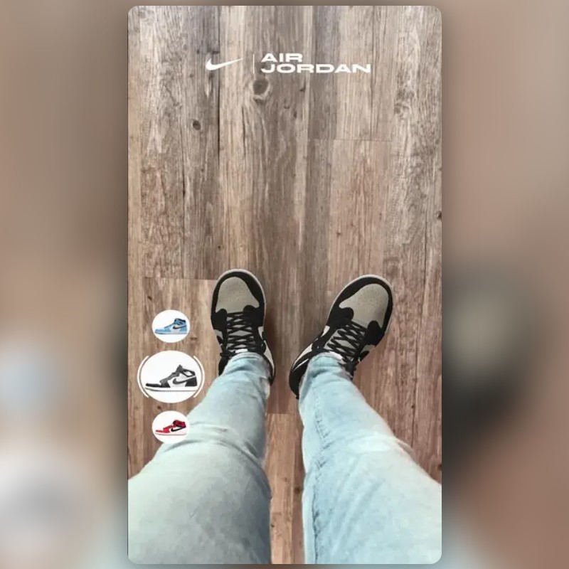Nike Air Jordan Lens by Jadhesh vp - Snapchat Lenses and Filters