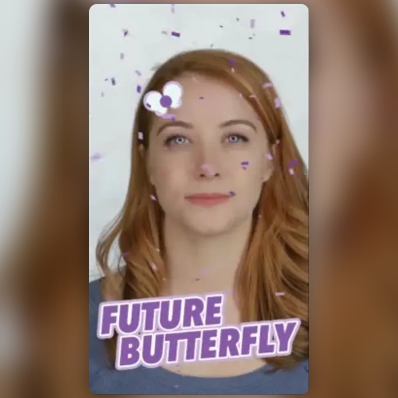 Future Butterfly Filter by Sarah | Snapchat Lenses