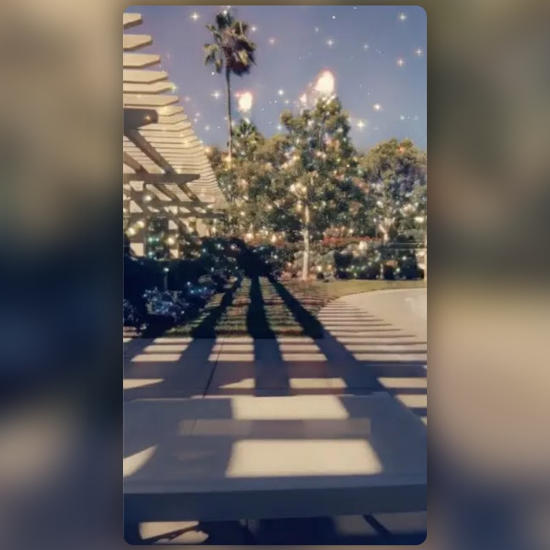Christmas Lights Filter by Snapchat | Snapchat Lenses