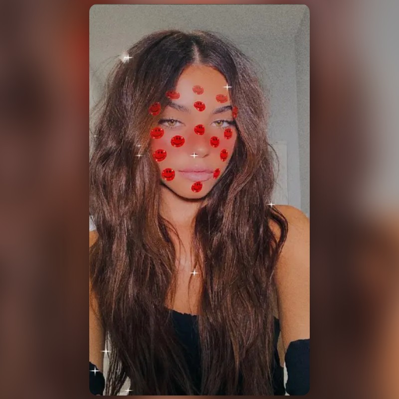 Red Smily Filter by Nick Jackson | Snapchat Lenses