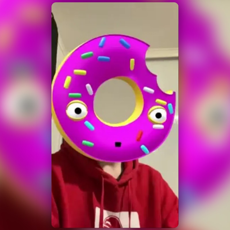 Donut Head Filter by Jinnie the Wew | Snapchat Lenses