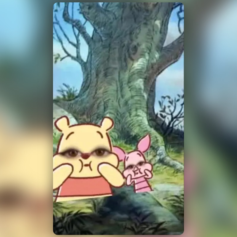 Winnie the Pooh Lens by Rachel - Snapchat Lenses and Filters