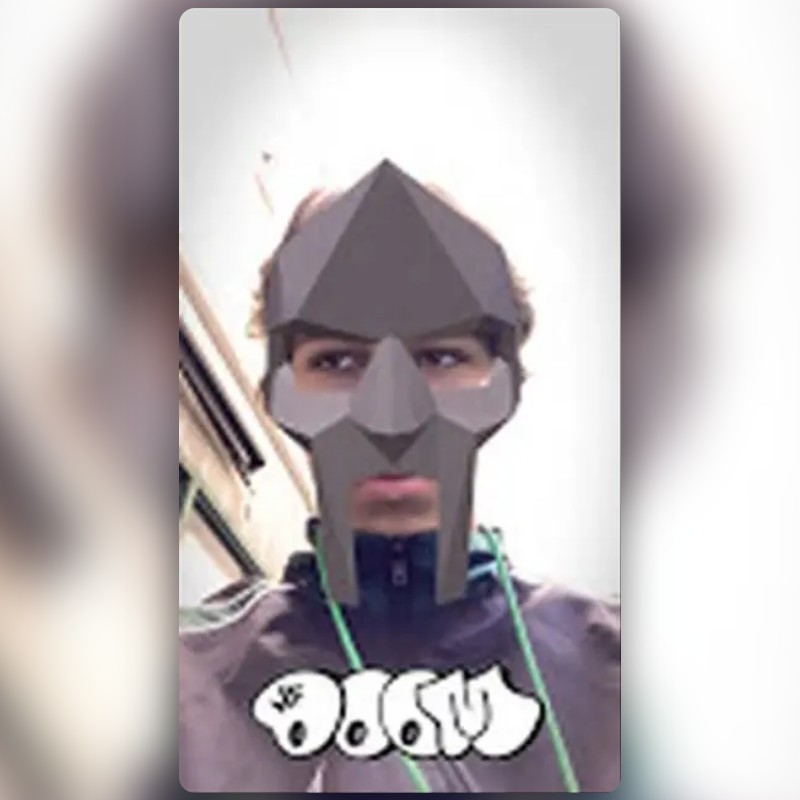 MF DOOM Filter by 𝙼𝚊𝚛𝚟𝚒𝚗 | Snapchat Lenses