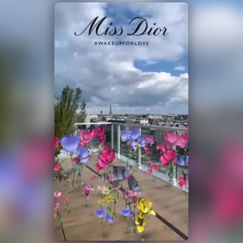 NEW MISS DIOR Filter by Dior | Snapchat Lenses