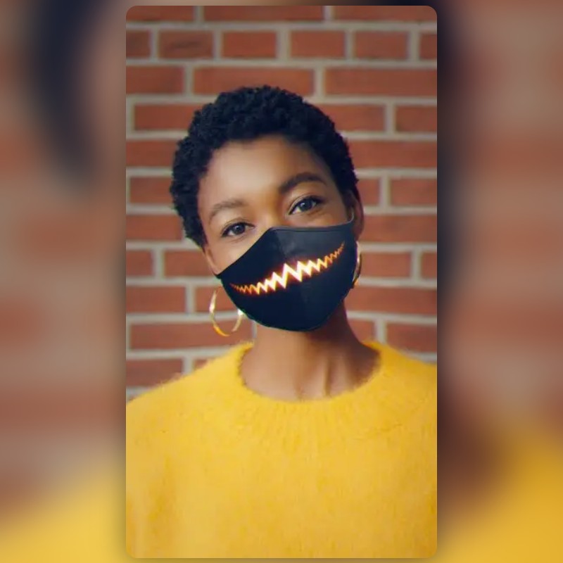 Zip Mask Lens by Snapchat - Snapchat Lenses and Filters