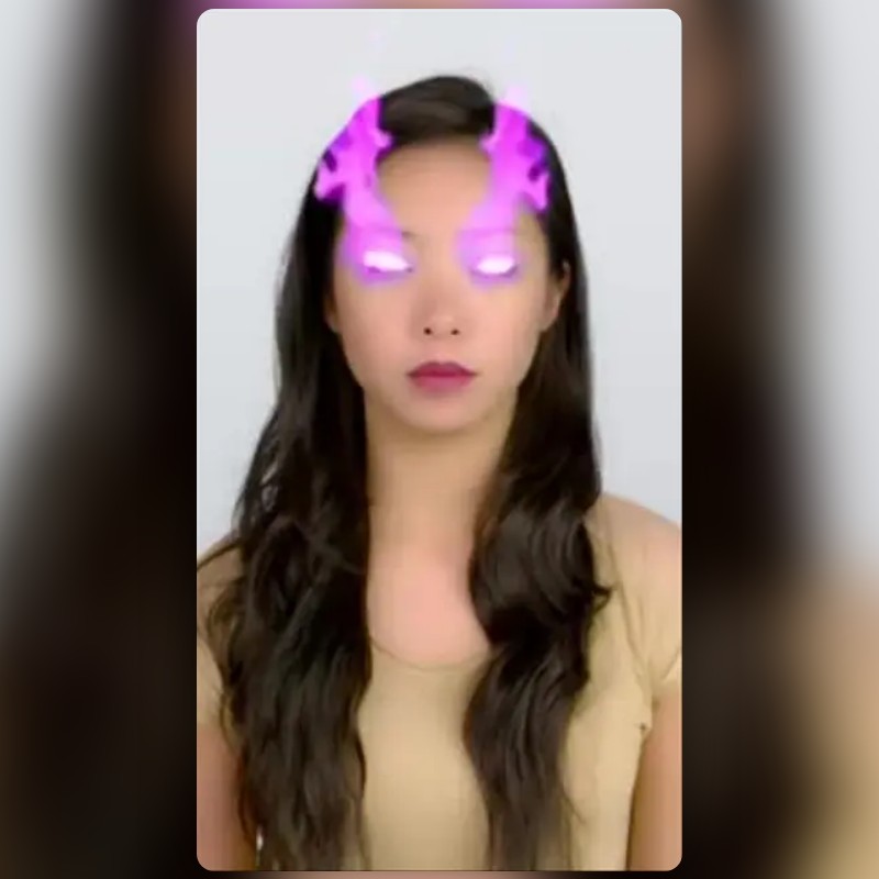 Flame EYES Filter by | Snapchat Lenses