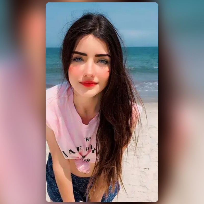 Pink Hit Lens by Snapchat - Snapchat Lenses and Filters