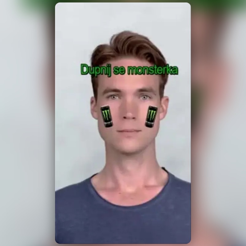 monster Lens by Krawczyńska ™ - Snapchat Lenses and Filters