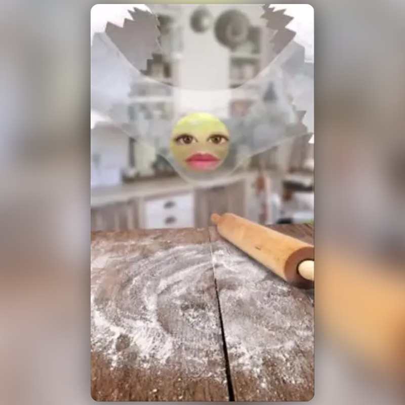 Cracked Egg Filter by Phil Walton | Snapchat Lenses