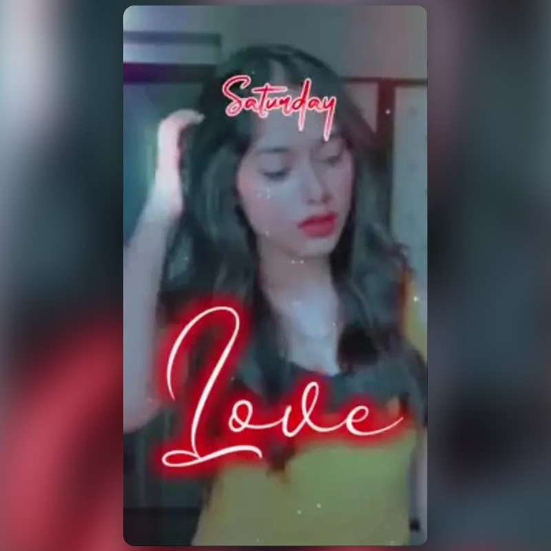 เลนส์ Neon Love OSM สร้างโดย Sunny Bahadurpuria🎥 - เลนส์และฟิลเตอร์ Snapchat