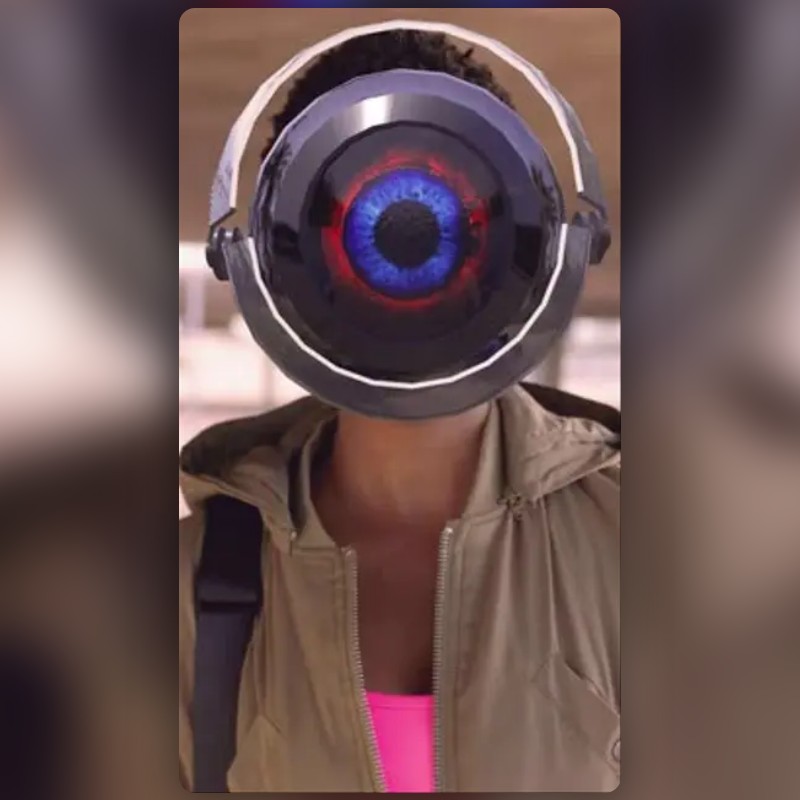 Robot Eye Lens by fjs_design - Snapchat Lenses and Filters