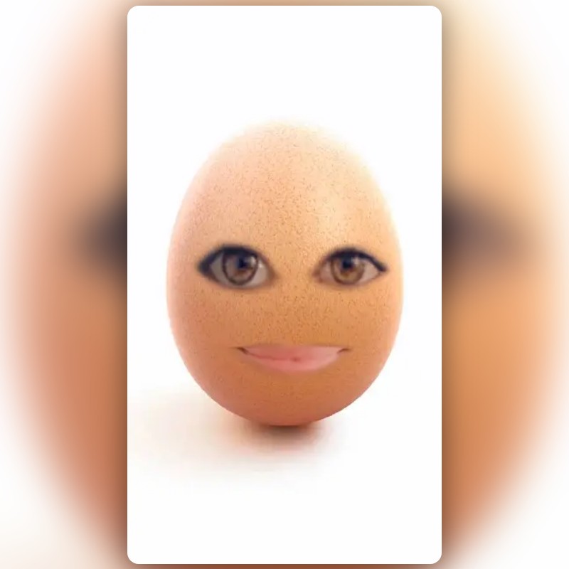 Egg Filter by Snapchat | Snapchat Lenses