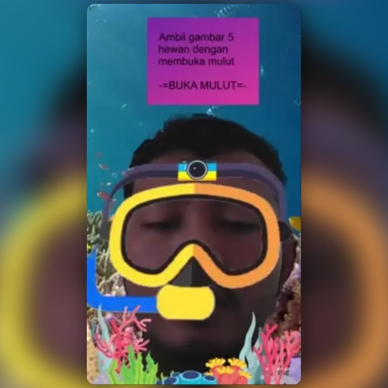 Deep Ocean Life Lens by syarif hidayat - Snapchat Lenses and Filters