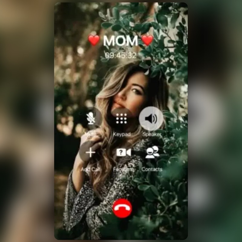Call Lens by ishhh - Snapchat Lenses and Filters