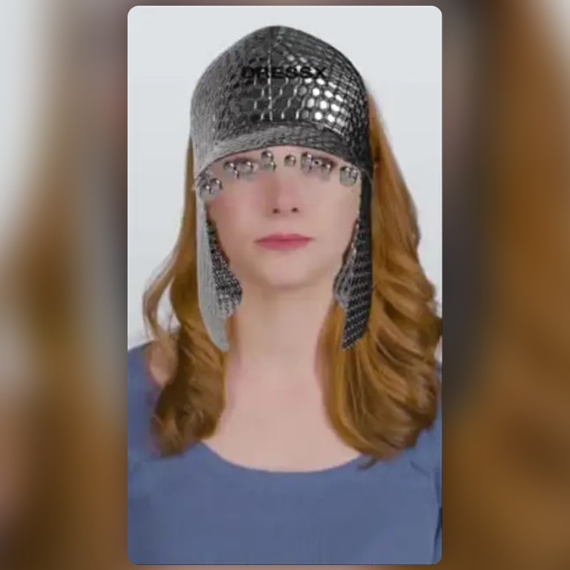 Disco Tears Cap Lens by DRESSX - Snapchat Lenses and Filters