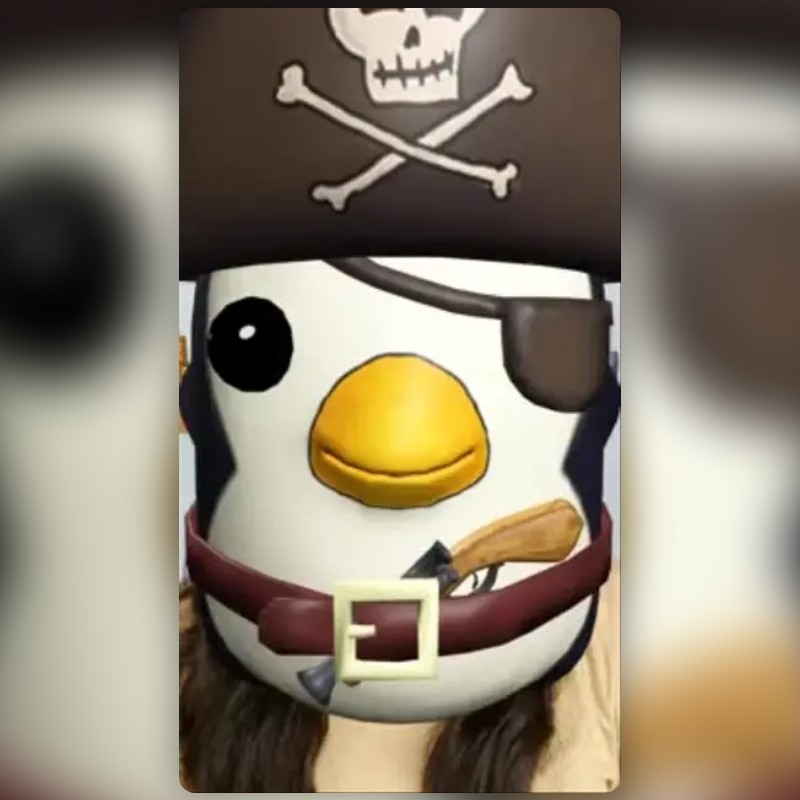 Penguin Lens by Nickelodeon 🧡 - Snapchat Lenses and Filters