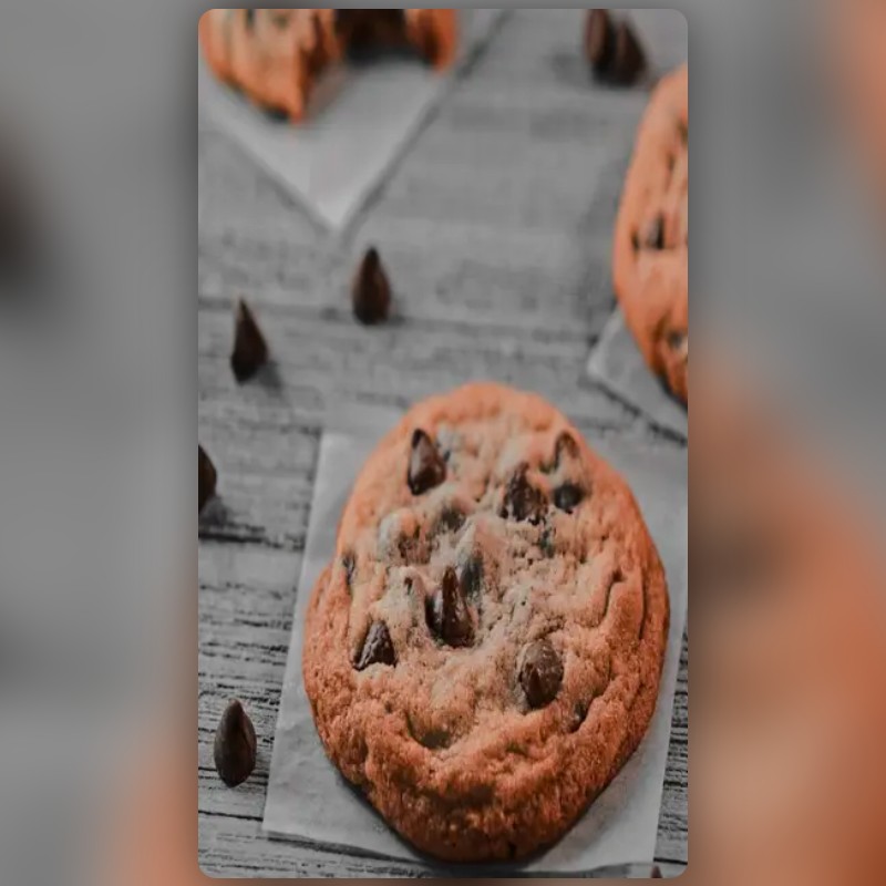 Cookies Filter by 𝙶𝚑𝚊𝚒𝚝𝚑 | Snapchat Lenses