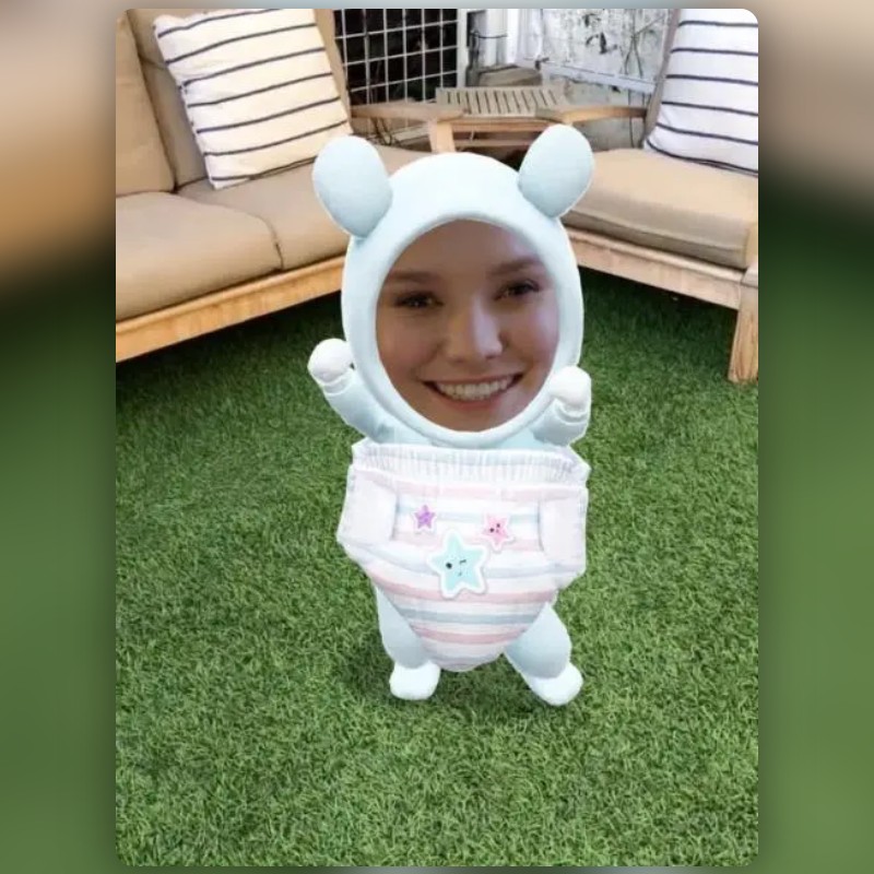 Dancing Baby Lens by Snapchat - Snapchat Lenses and Filters