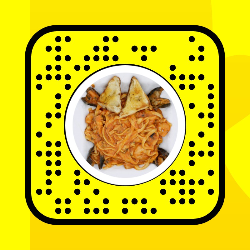 17 Seafood Pasta Lens by MenuThat - Snapchat Lenses and Filters