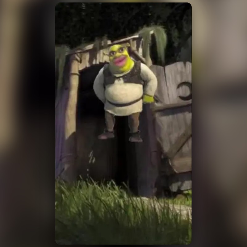 Shrek Swamp Lens by SoFunny Vidz - Snapchat Lenses and Filters