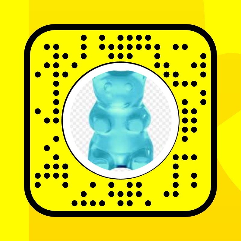 Blue Gummy Bear Lens by Alex Alvarez - Snapchat Lenses and Filters