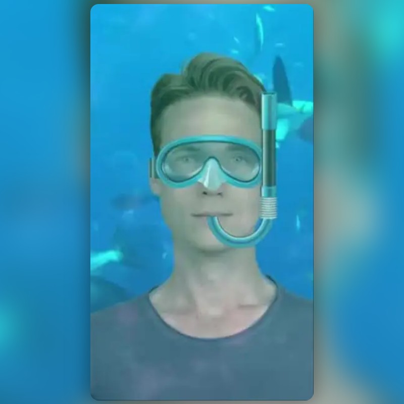 Diver Lens by Cathan - Snapchat Lenses and Filters