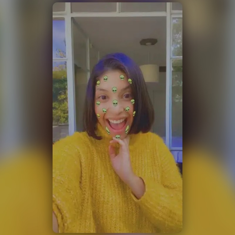 Aliens Filter by Snapchat | Snapchat Lenses