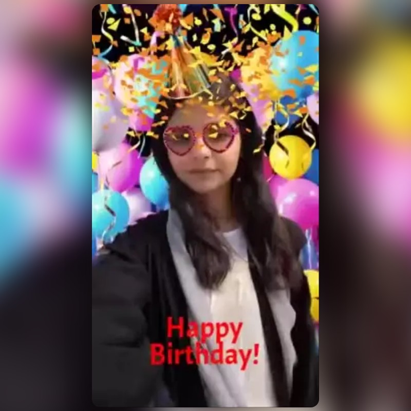 Party Confetti Fun Filter by Jonathan | Snapchat Lenses