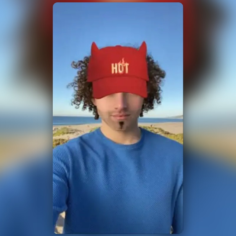 HAT Filter by ZO RO | Snapchat Lenses