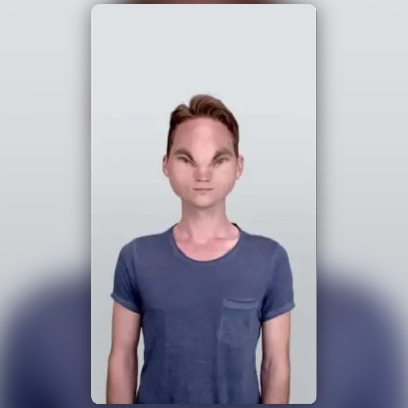 Cubby Alien Lens by pierre - Snapchat Lenses and Filters