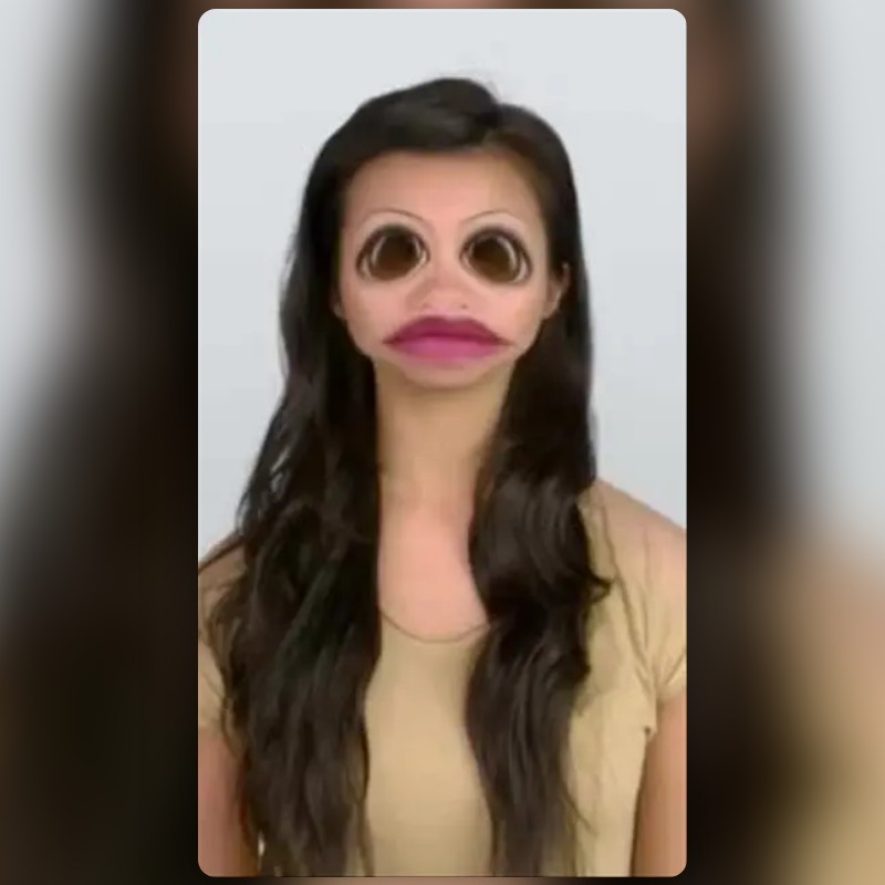 Silly Face Lens by Gule - Snapchat Lenses and Filters