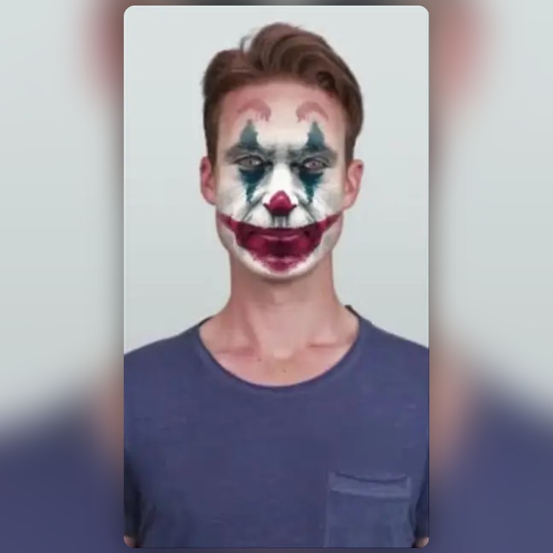 The Joker Filter by Anthony S. | Snapchat Lenses