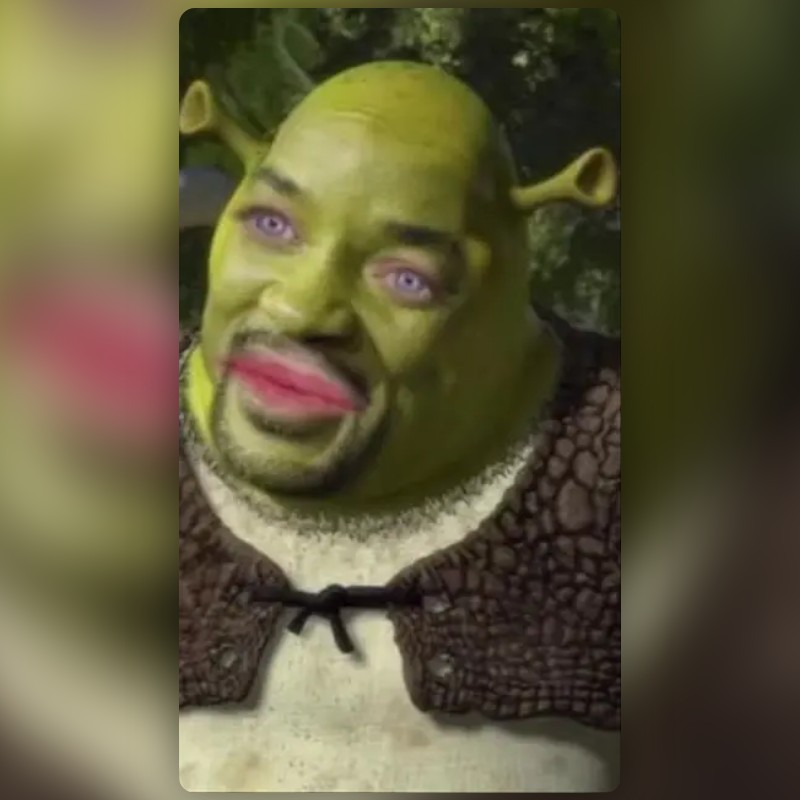 Shrek Lens by Caden - Snapchat Lenses and Filters