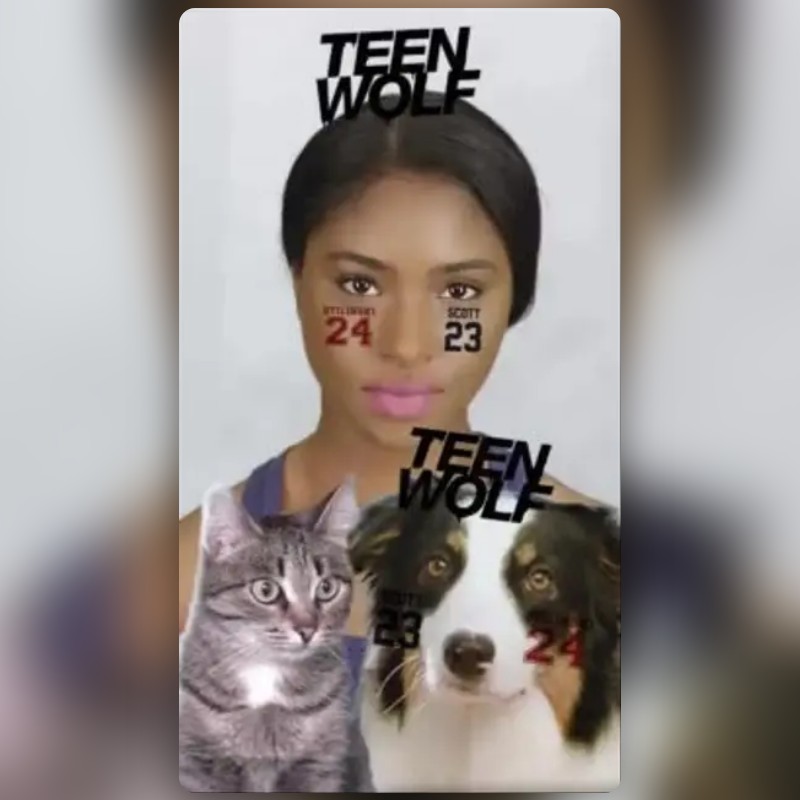 TEEN WOLF 2324 Lens by bibo💗 - Snapchat Lenses and Filters