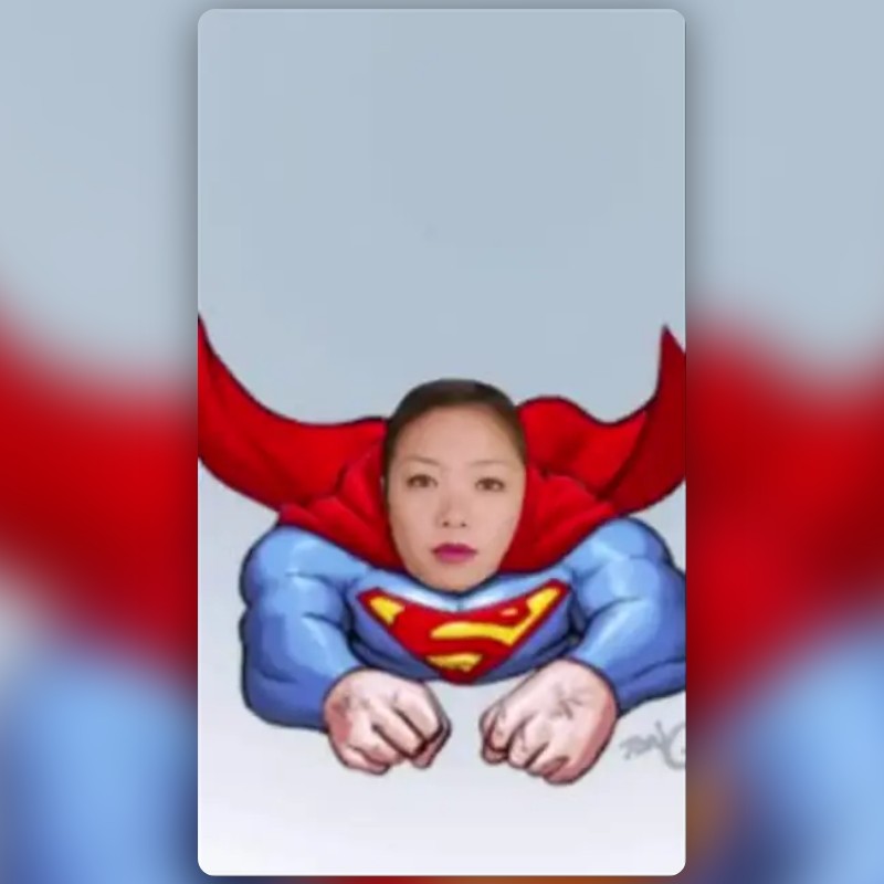 Baby IM Superman Lens by Sunny Bahadurpuria🎥 - Snapchat Lenses and Filters