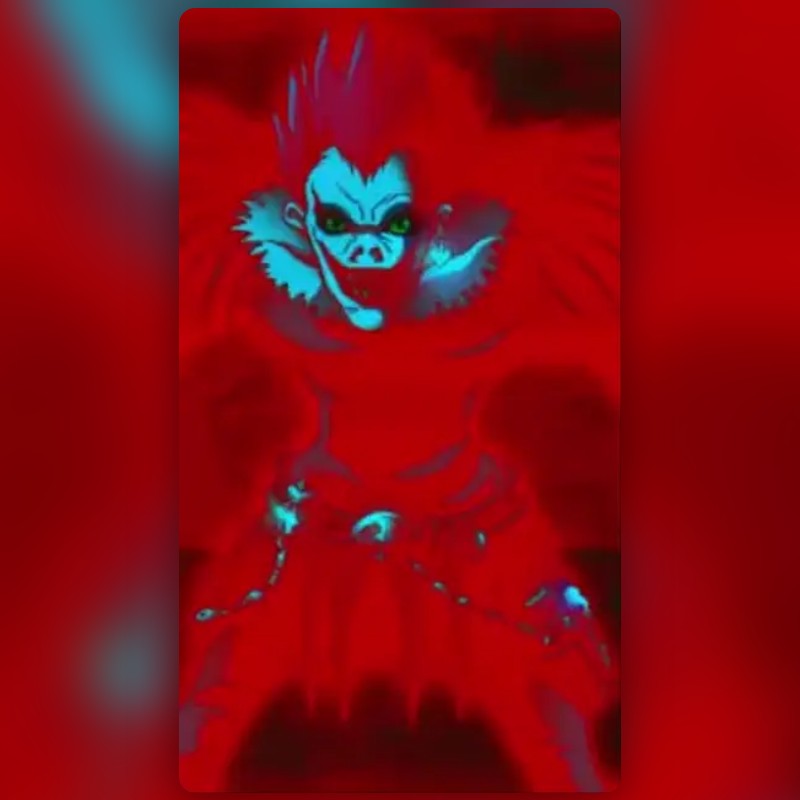 Red Anime Flash Filter by Snapchat | Snapchat Lenses
