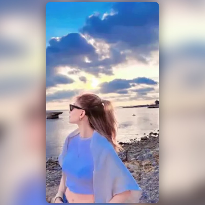 Sunrise X Glow Lens by 𝑪𝒊𝒕𝒚 𝑳𝒊𝒇𝒆 🎀 - Snapchat Lenses and Filters