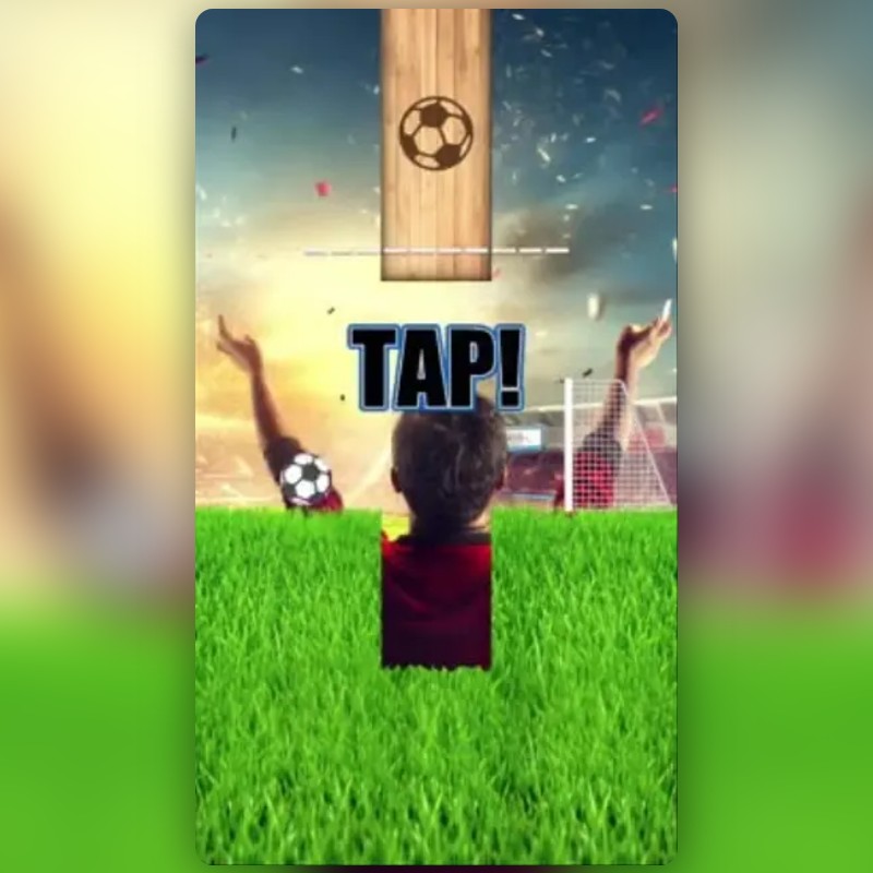 Football Kick! Filter by Simon QR 🦖 | Snapchat Lenses