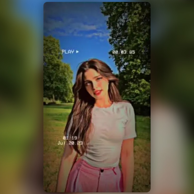 VHS HDR V2 Filter by DK 🕊️ | Snapchat Lenses