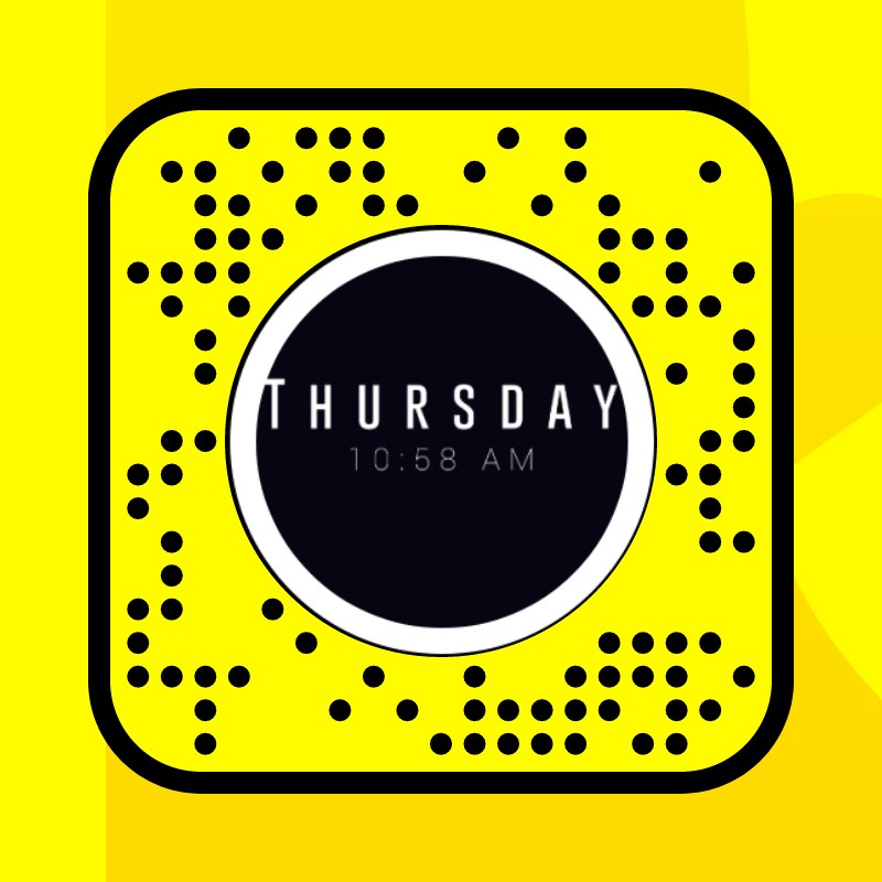 Day of the week Lens by Axel Aasmund Anderson – Snapchat Lenses and Filters