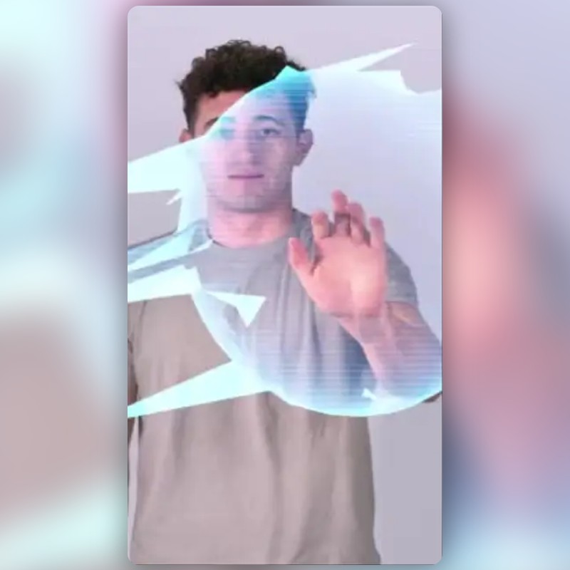 Hand Segmentation Lens by Rani Bouchemal - Snapchat Lenses and Filters