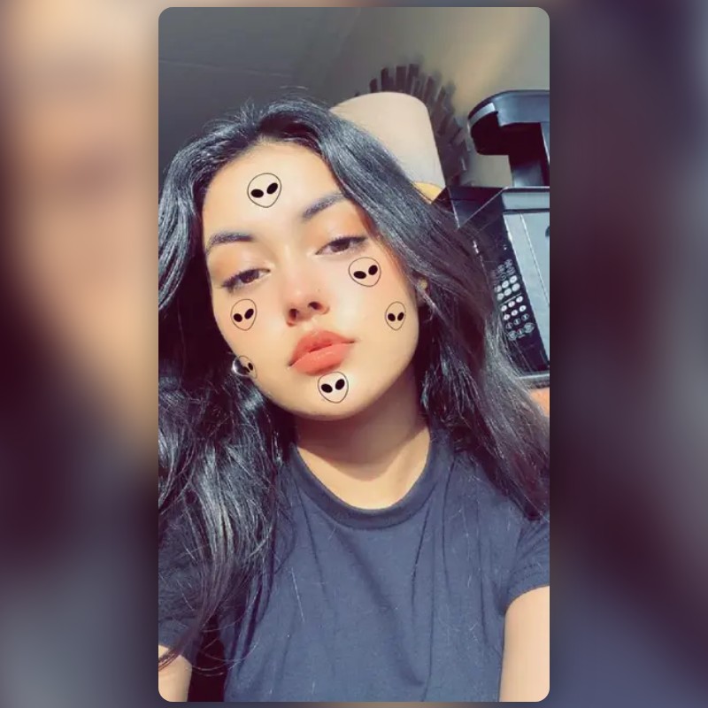 ALIEN FACE Filter by Rishika Anjana | Snapchat Lenses