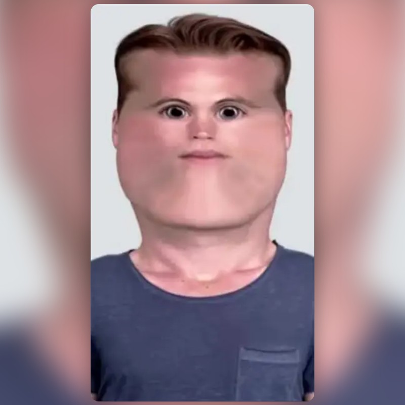 Squished Face Lens by SoFunny Vidz - Snapchat Lenses and Filters