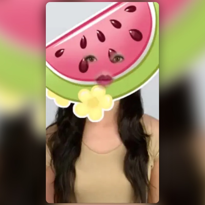 Summer watermelon Filter by Mar | Snapchat Lenses