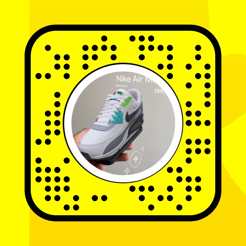 Nike app AirMax Lens by Inna Horobchuk - Snapchat Lenses and Filters